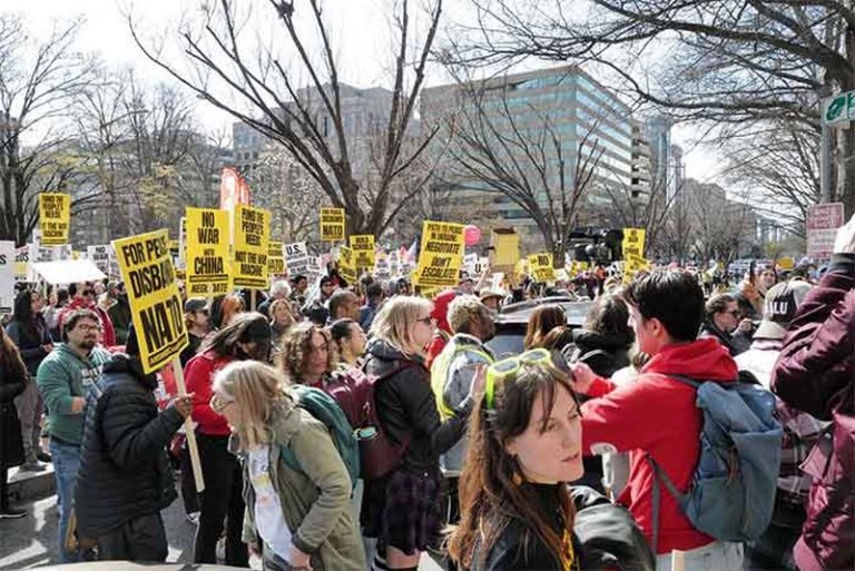 Massive White House Protest Against Endless Wars – Just International