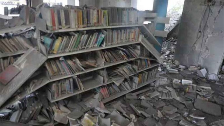 The Lost Libraries of Gaza: When Books Burn, Memory Burns Too – Just ...